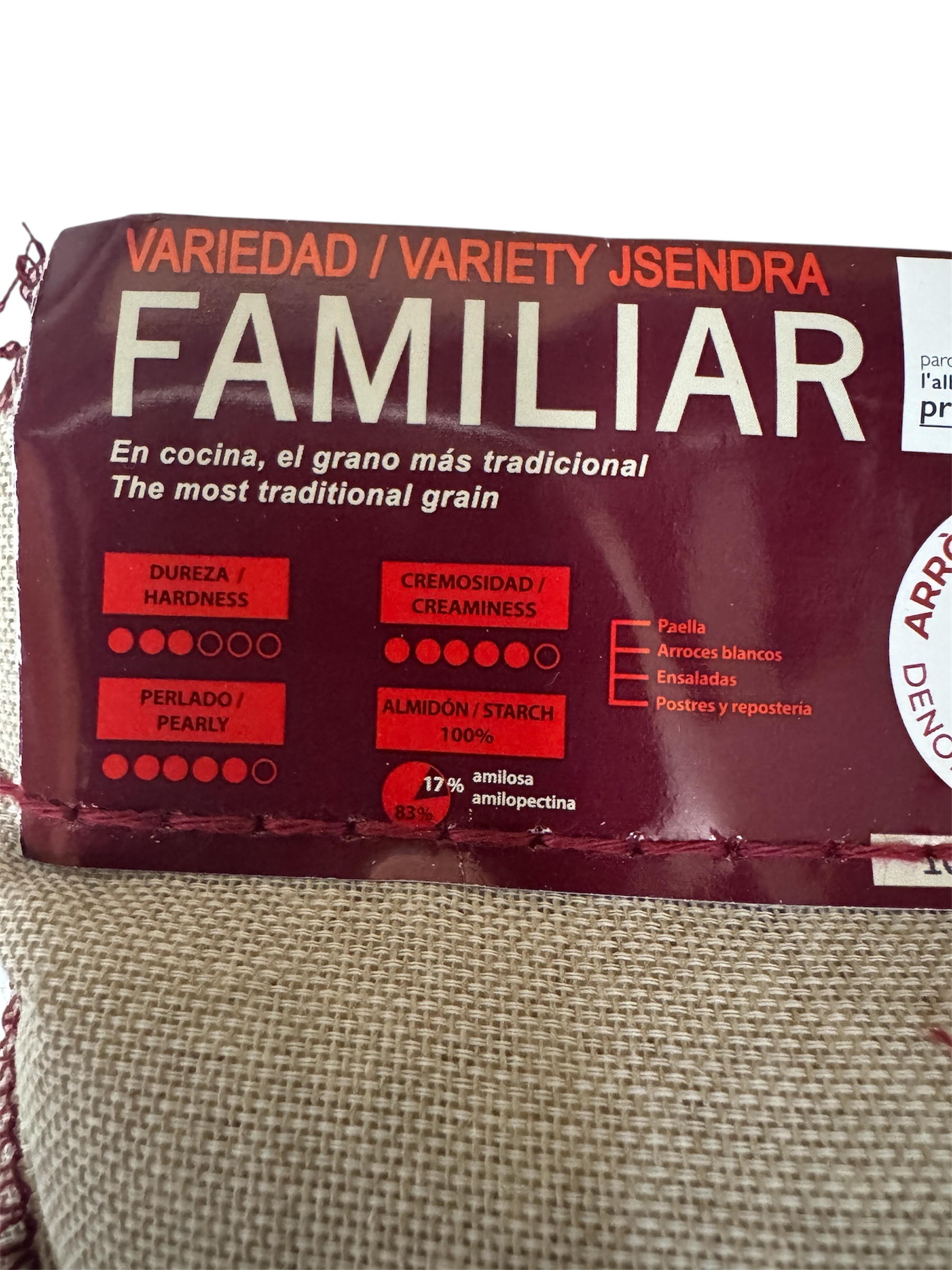 Paella Ris J. Sendra 1 Kg | Made In Spain