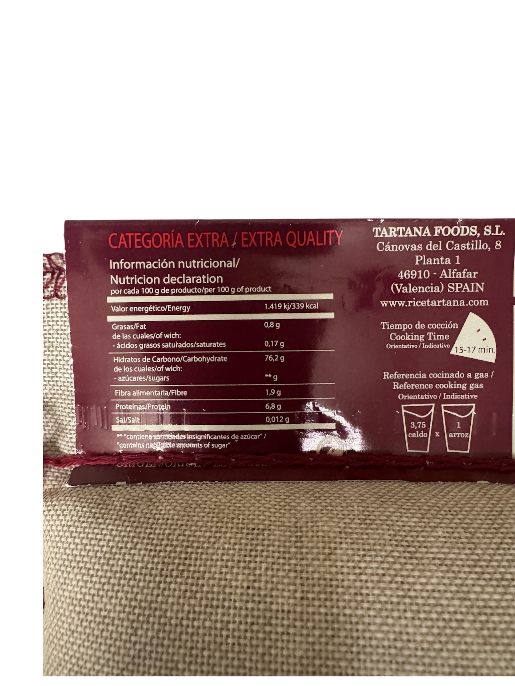 Paella Ris J. Sendra 1 Kg | Made In Spain